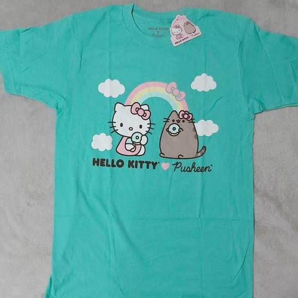 Hello Kitty | Tops | Hello Kitty X Pusheen Tee | Poshmark